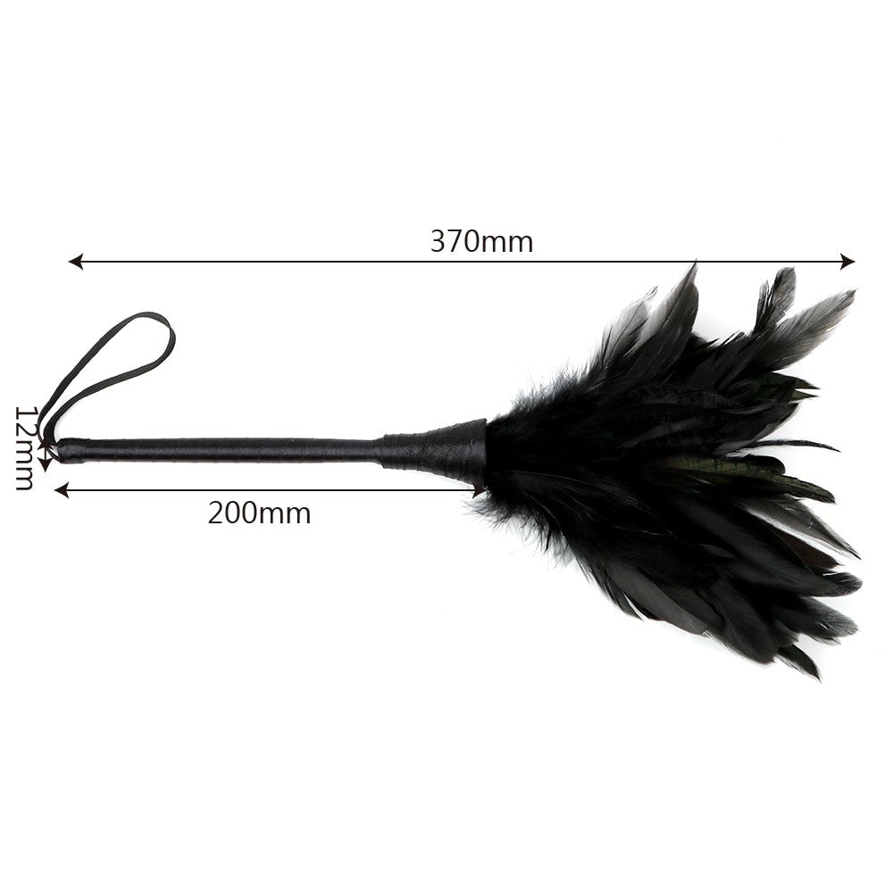 Black Erotic Duster Hot Tease Feather Tickler – Feather.com.au
